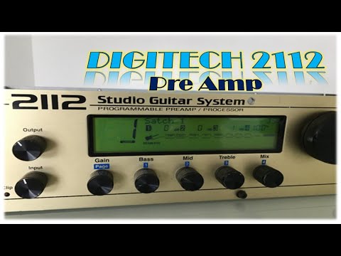 DigiTech 2112 Studio tube guitar system 1997 | Reverb