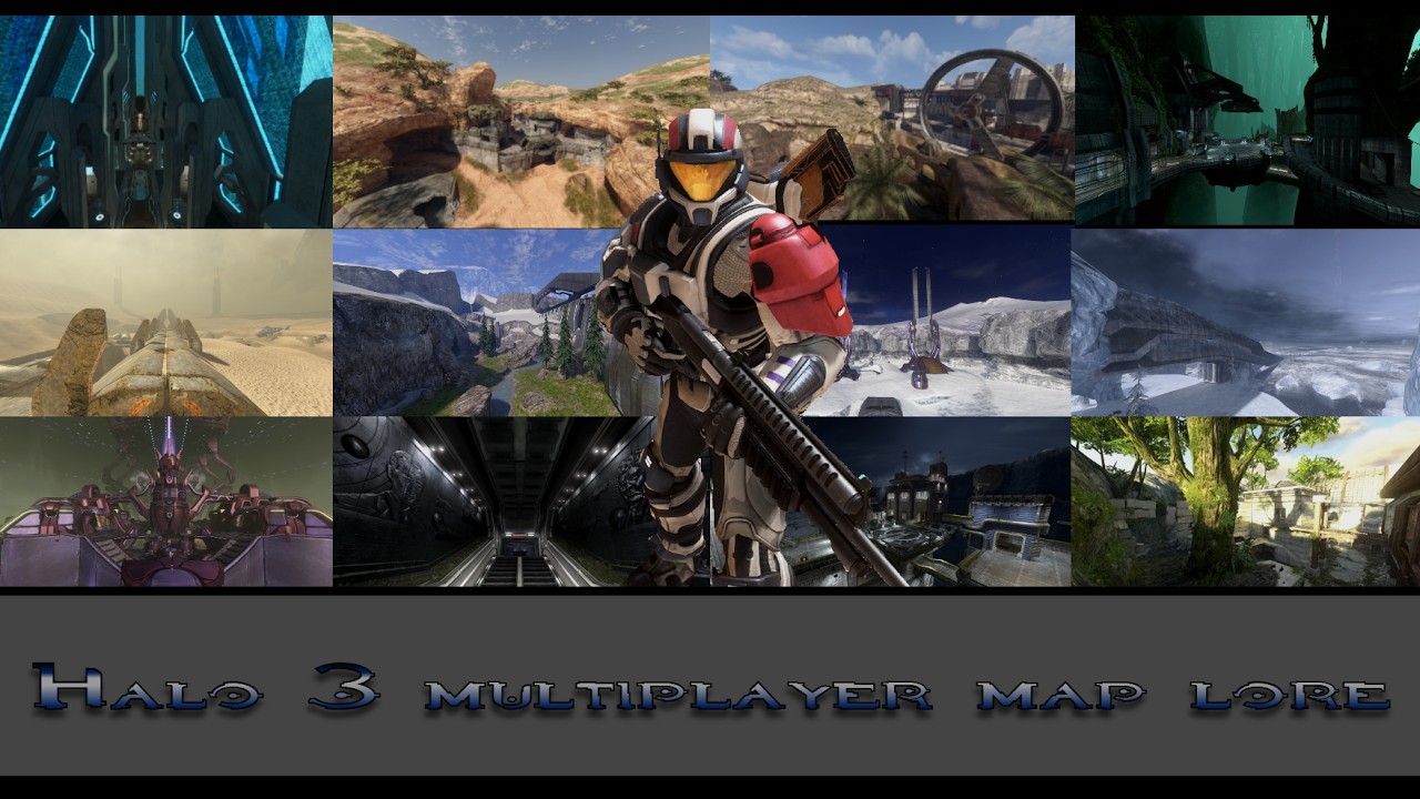 Halo 3 multiplayer maps Lore and facts.
