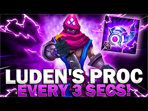 Malzahar Support can proc Luden's Tempest every 1-3 seconds! | Luminum Malzahar (FOR FUN BUILD)