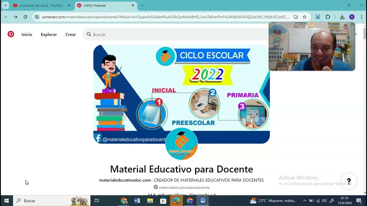 Descarga material educativo del pinterest de Material Educativo para Maestros