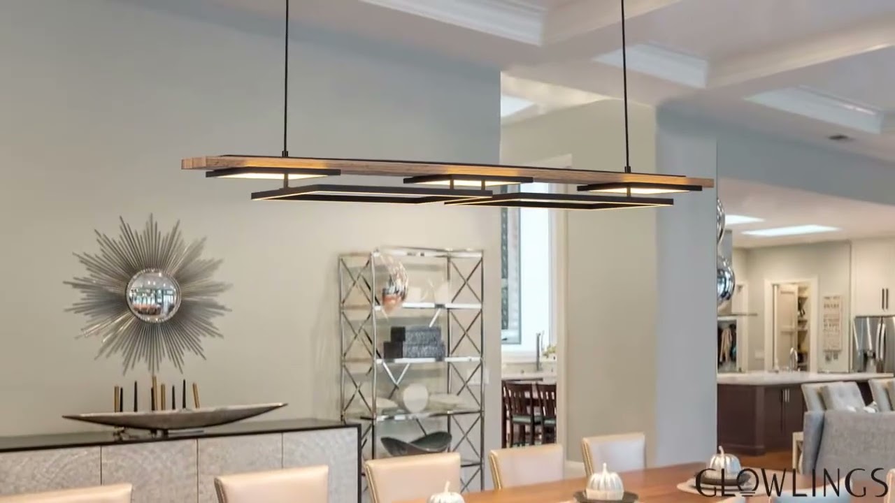 glowlings wood flush mount ceiling light