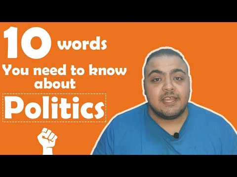 10 words you need to know about politics