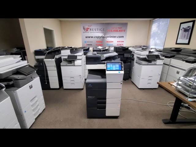 Konica Minolta Multi-functional Printers - Konica Minolta Bizhub C458 ...