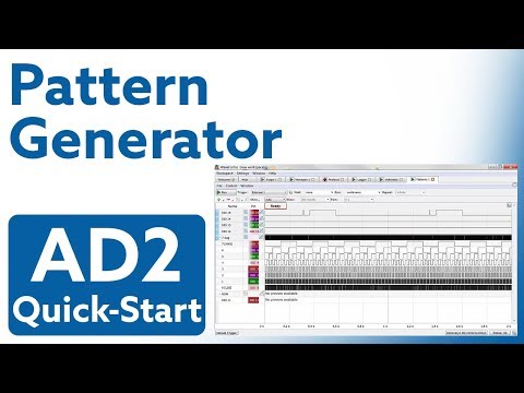 Analog Discovery 2 QuickStart: Video 13 - Pattern Generator