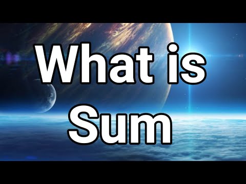 What is Sum. Urdu /English