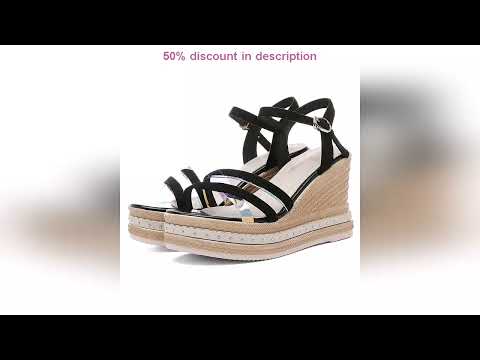 Why Everyone’s Talking About This Product! #125 Latest Women's Wedge Sandals: Thick - Soled, Wate