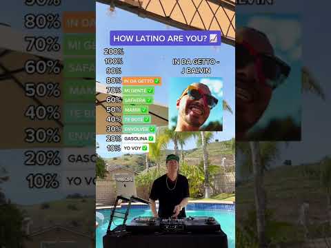 How Latino Are You?! Can you get 200% on these Latin songs ????