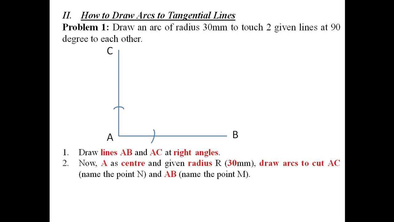 Geometrical Constructions-1 (Engineering Drawing / Engineering graphics)