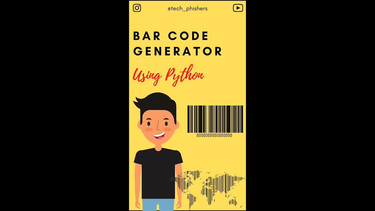 Barcode Generator Using Python #shorts 🤩🔥
