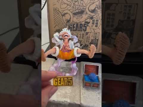 Sun God Nika Luffy - Gear 5 - BT Studio #resin #onepiece #strawhatpirates #fyp #unboxing