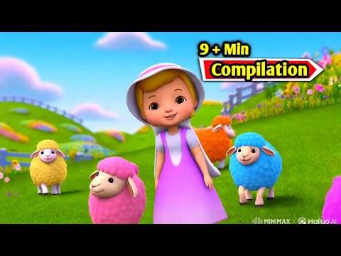 Little bo peep song + compilation | 3D nursery rhymes & kids songs | Oly Cartoon TV