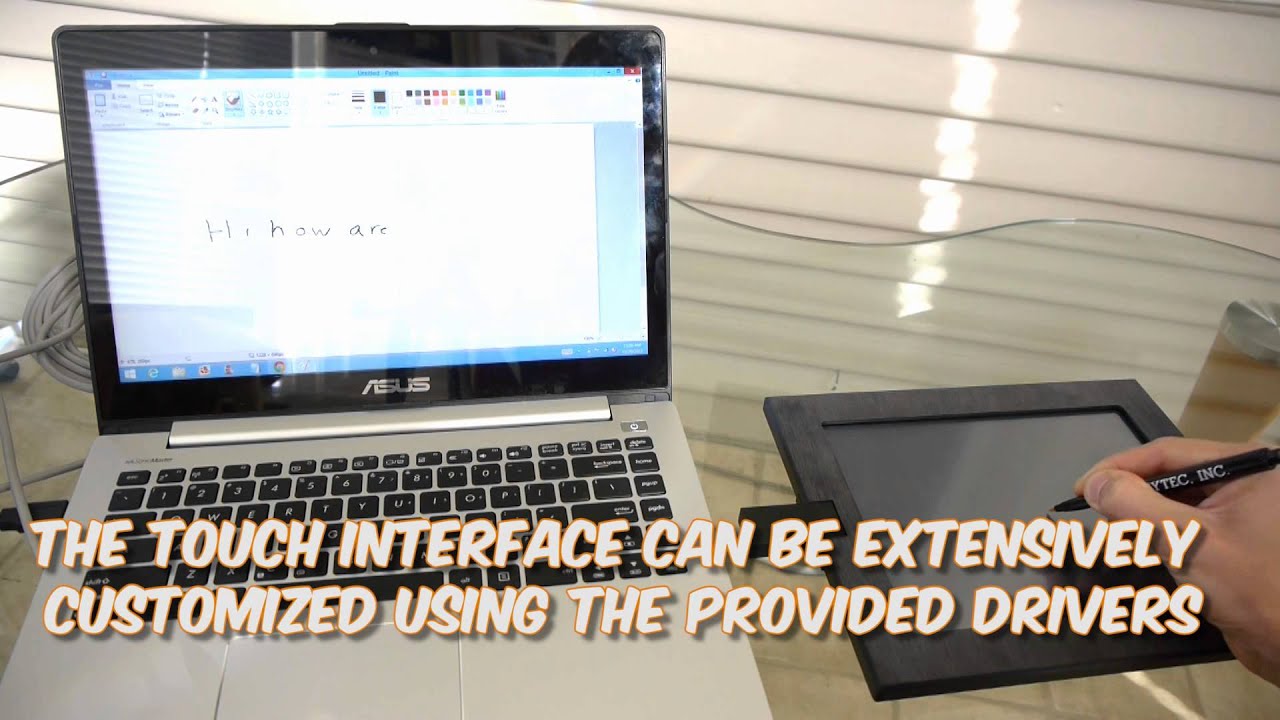 Touchpad Demonstration video