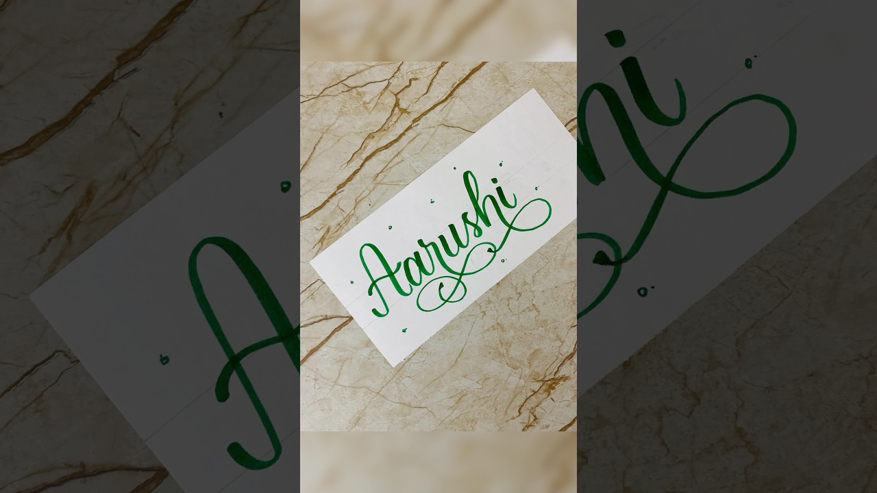Name calligraphy series #art #calligraphy #ytshorts #shortsvideos #shortsfeed #name #