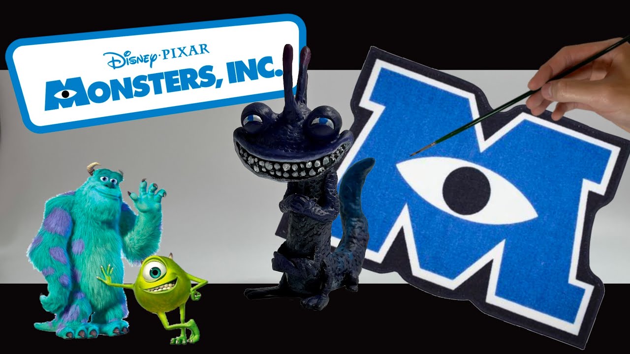 How To Make Randall Boggs From Monster Inc/ Sculpture/ Diorama/ Clay/ Art