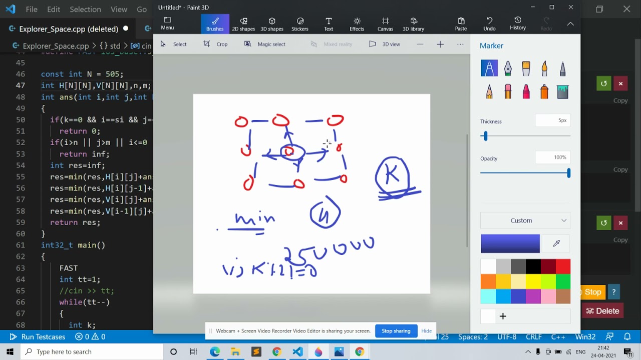 Codeforces Round 718 problem D