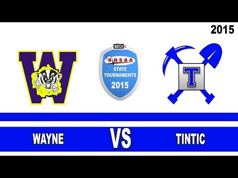 1A Boys Basketball: Wayne vs Tintic High School UHSAA 2015 State Tournament Single Loss Semifinals