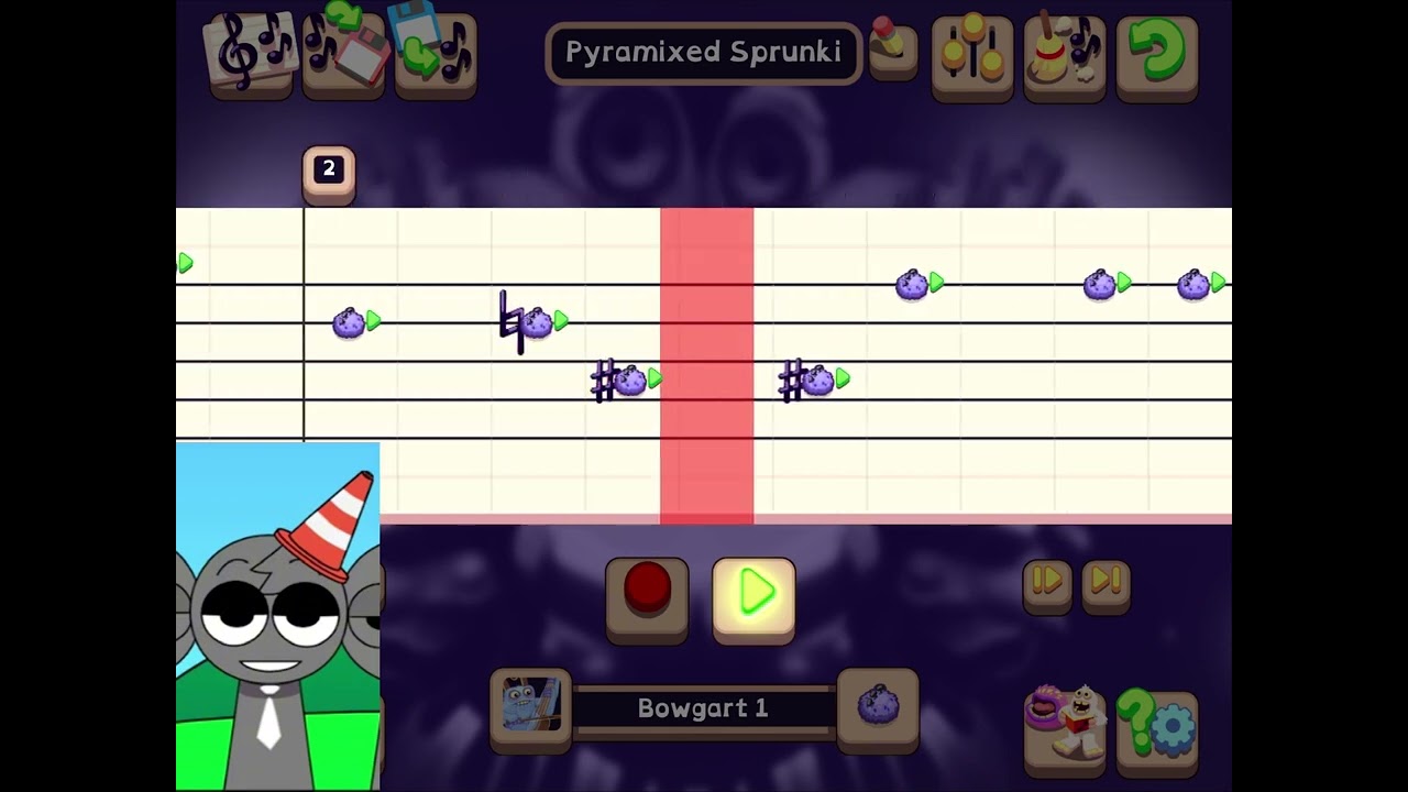 Pyramixed Sprunki NEW secret characters (normal version) tutorial