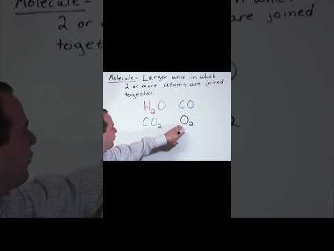 Introduction to Chemistry: What is a Molecule?