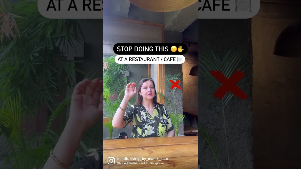 Restaurant Etiquette #etiquettetips #restaurant #café #etiquette #etiquettecoach #manners #food