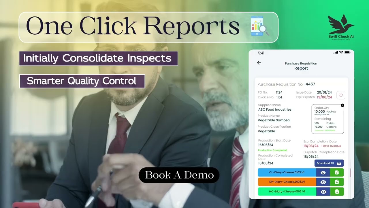 From inspections to reporting, quality control to supplier tracking