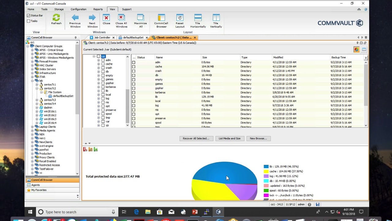 Commvault 101: File Restore
