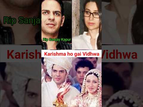 😭X Husband Sanjay Kapur's fat sy Karishma called herself a widow 😩😭 #news #shorts #bollywood #kar...
