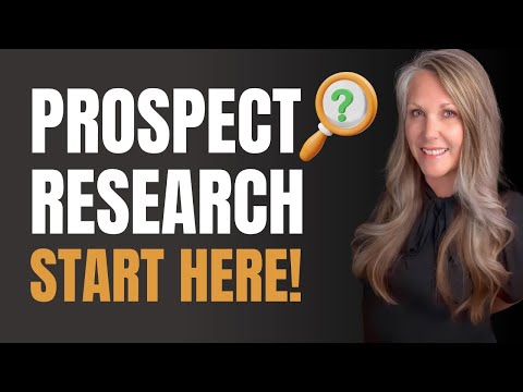 Donor Prospect Research: Top Strategies for Finding Big Donors!