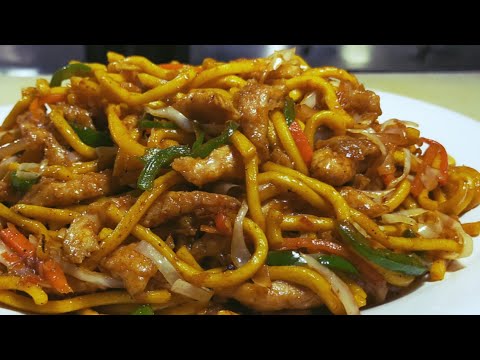Chicken chowmein recipe restaurant style by kabir