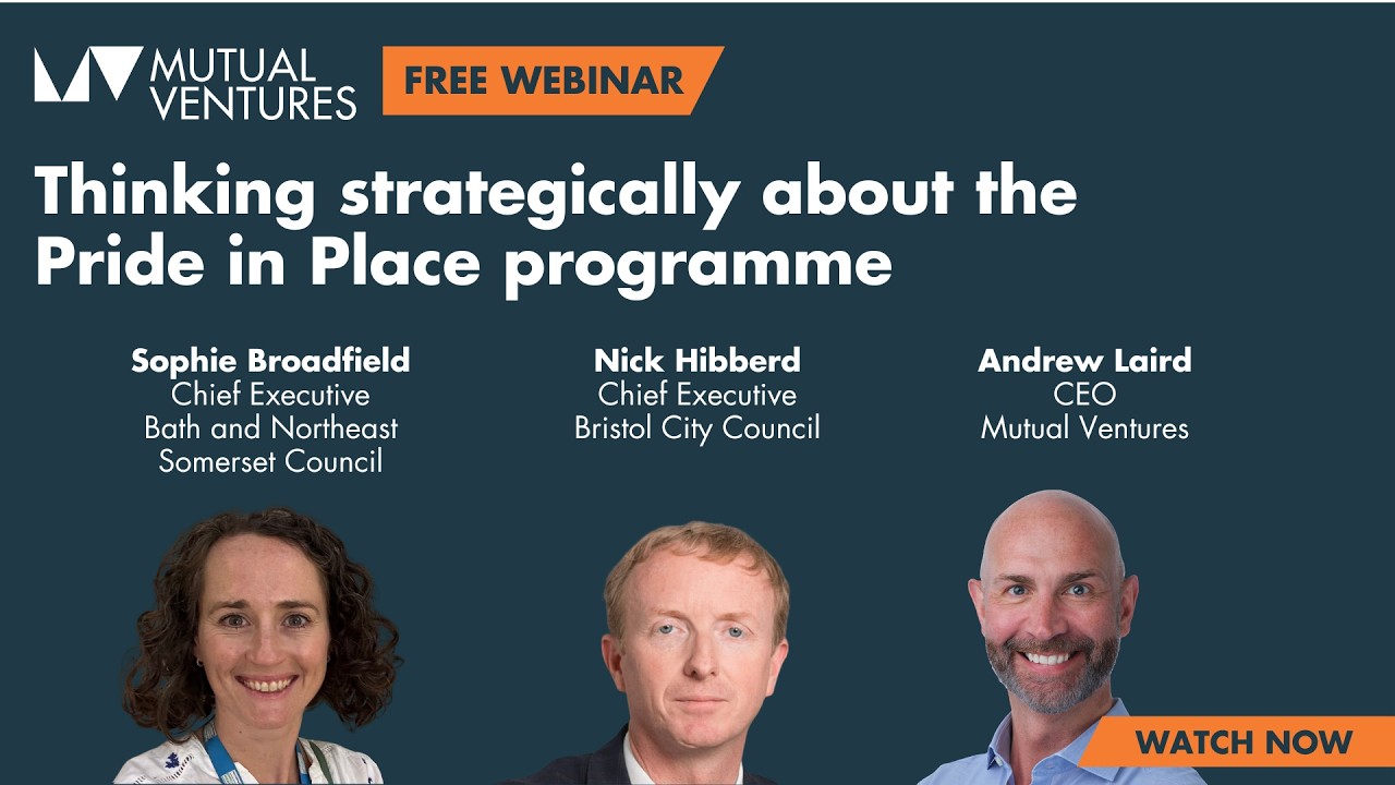 Webinar: Thinking Strategically about the Pride in Place Programme