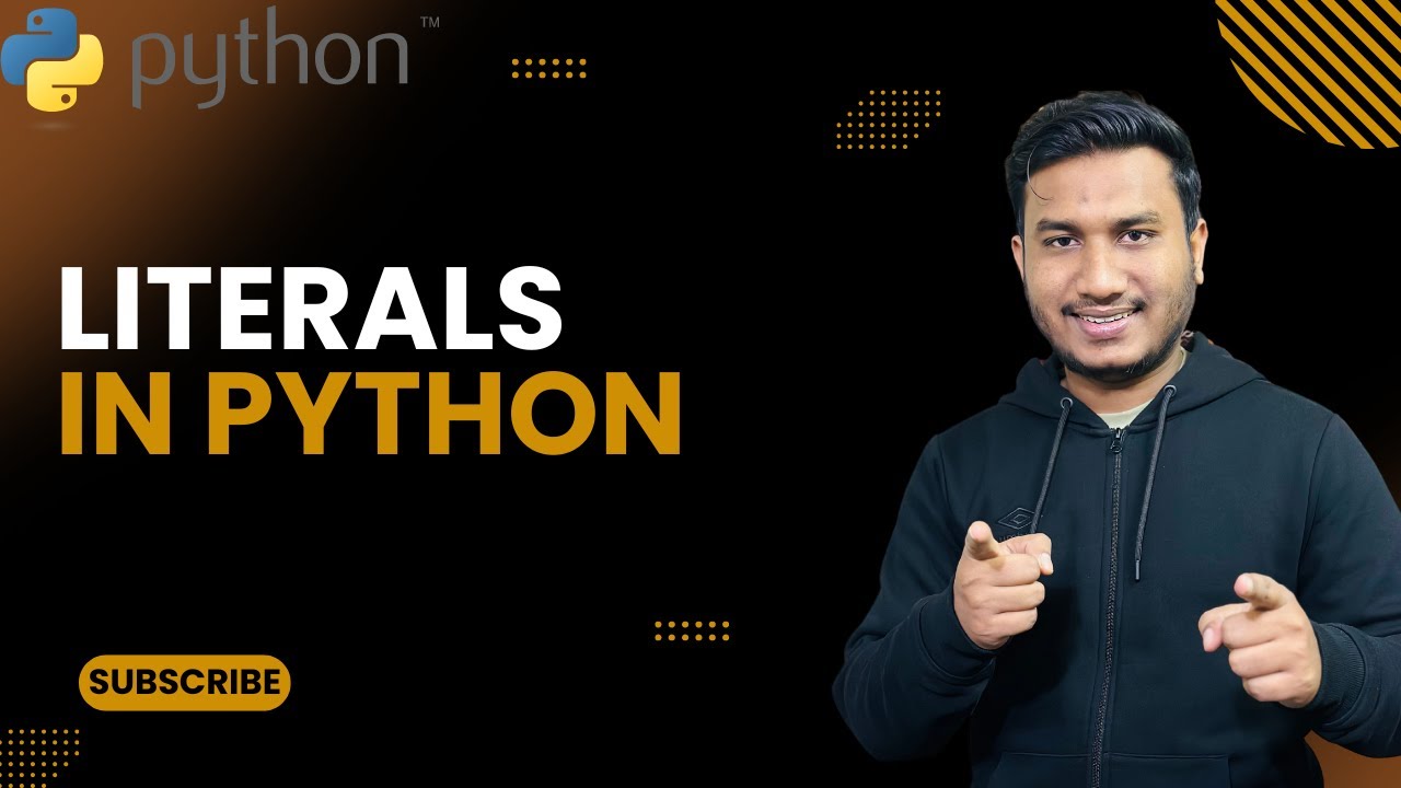 Literals in Python |  The Complete Python Course  | Python Tutorial