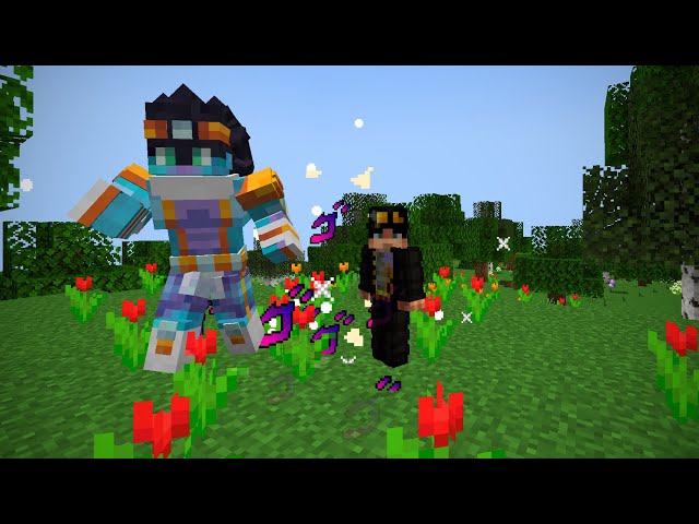 JOJO Cubed, Stands in vanilla Minecraft! (JoJo's Bizarre Adventure 1.19 ...