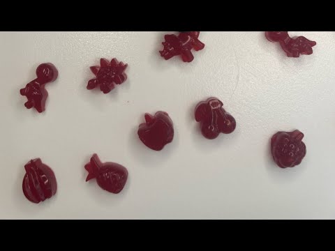 How to make fruit gummies at home#candy#recipe#snacks