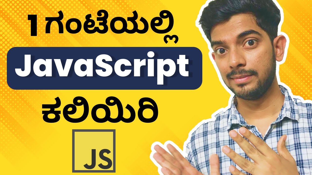 Full JavaScript Tutorial For Beginners in Kannada