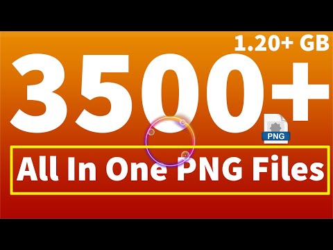 3500+ All In One PNG Clipart Download HD PNG |English| |Sheri Sk| |Photoshop Tutorial|