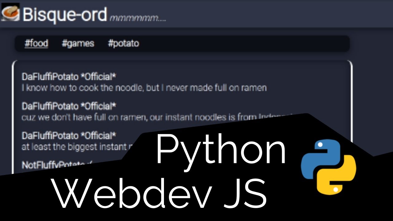 Python Webdev #5 - JavaScript