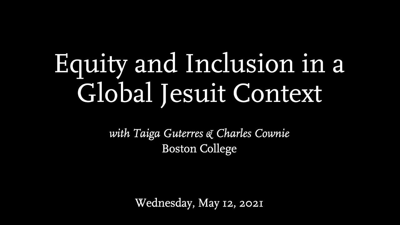 Equity and Inclusion in a Global Jesuit Context
