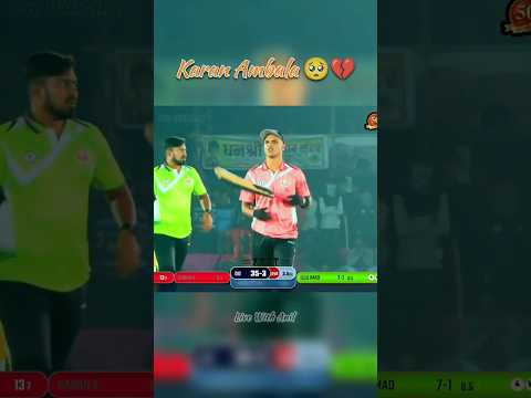 Karan Ambala ???????? #cricket #7070sports #tenniscricket #tapeballcricket #trending #shorts #livewithanil