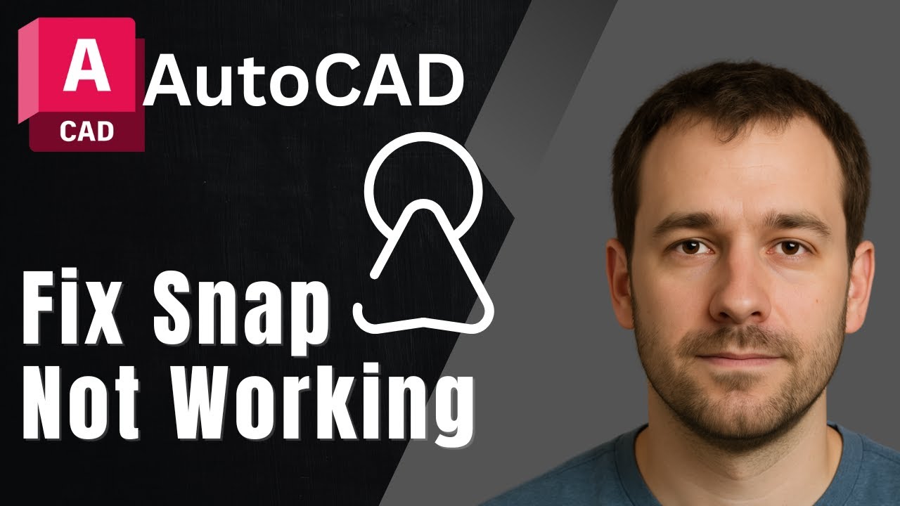 AutoCAD: How to Fix Snapping Not Working (2025 Tutorial)