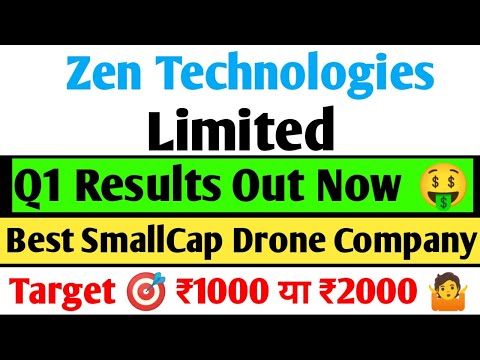 Zen Technologies Q1 Results 2025: Must-Watch Analysis! | Zentech Results Today, Zen Technologies