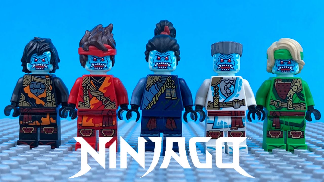 Ninjas vs Evil Spectral Dragonians - LEGO NINJAGO