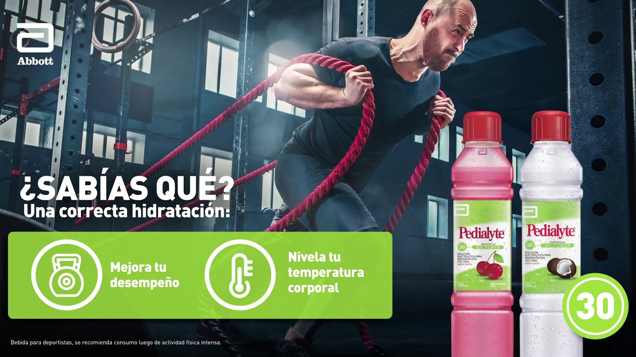 Pedialyte 30 - Hidratación a otro nivel