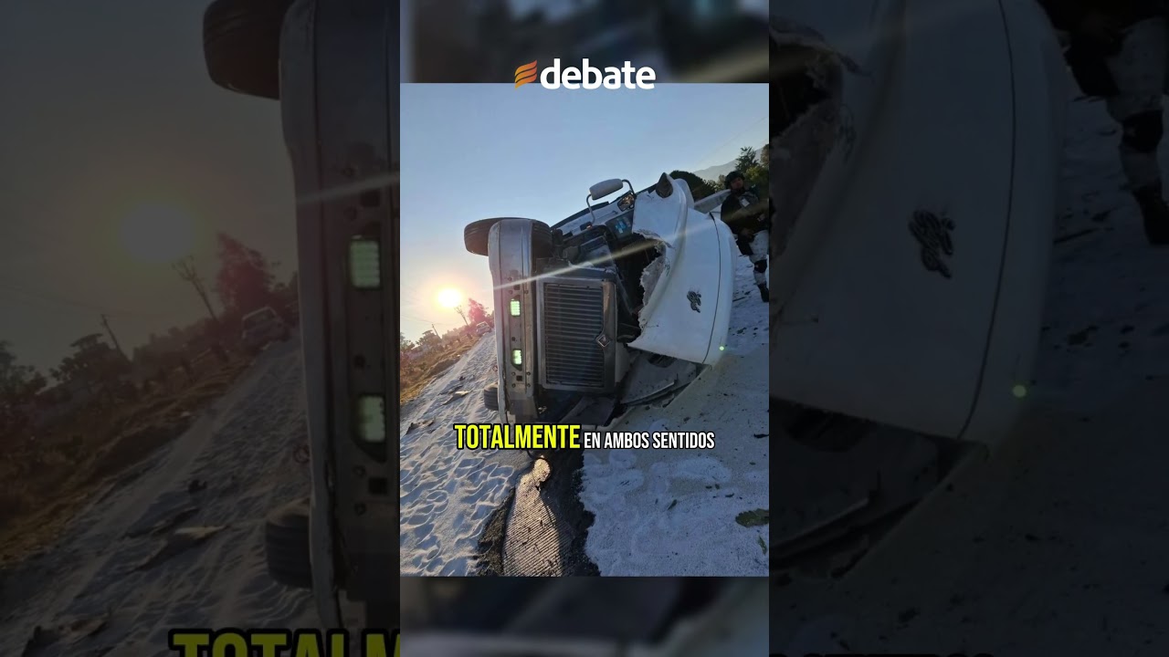 Tragedy on the Zitácuaro-Toluca highway: truck loses brakes and causes accident; five dead