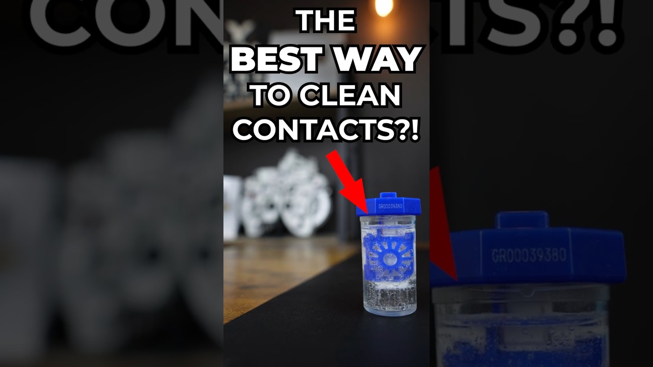 How To Clean Your Contact Lenses With Clear Care Plus (Hydrogen Peroxide)