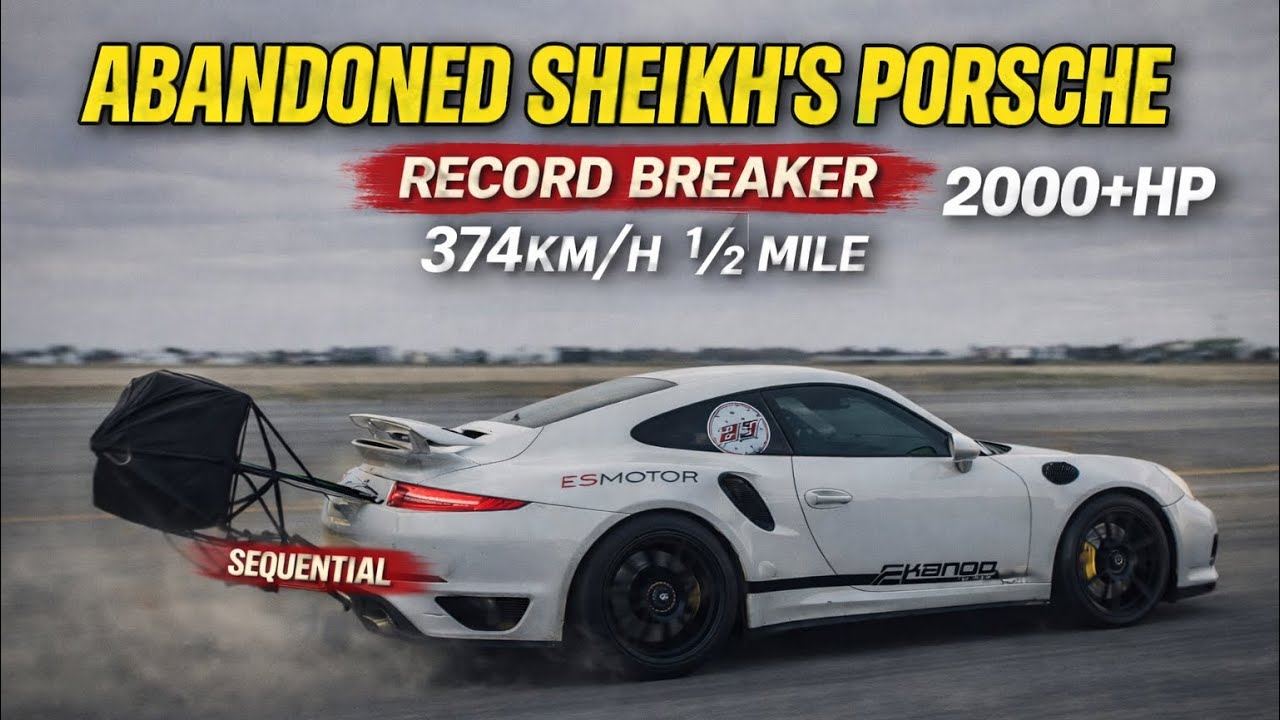 RESCUING OUR RECORD BREAKING PORSCHE! 2000HP SEQUENTIAL 991 TURBO