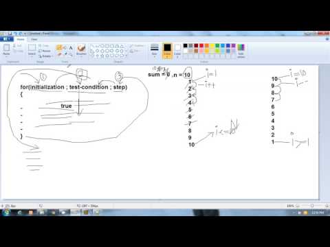 Learn Print Sum of of 1st N Natural Numbers | C Language in Hindi ...