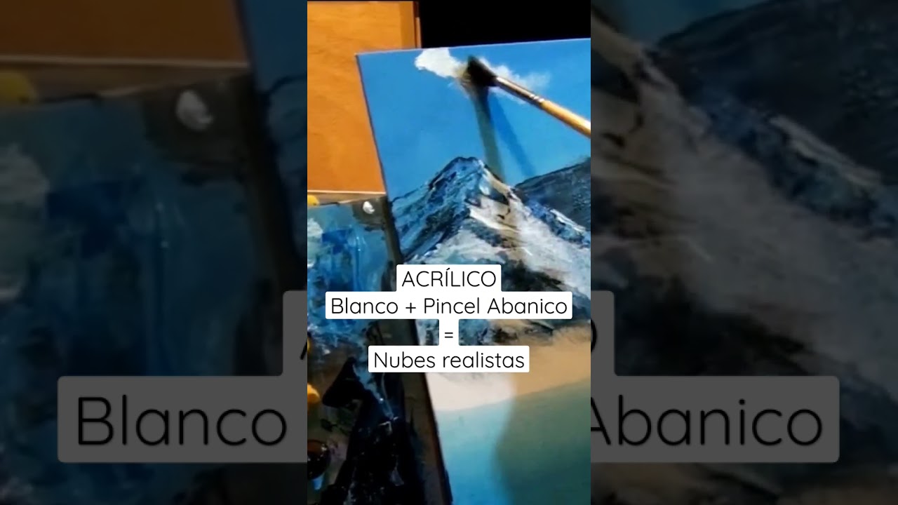 Pintar Nubes en #Acrílico