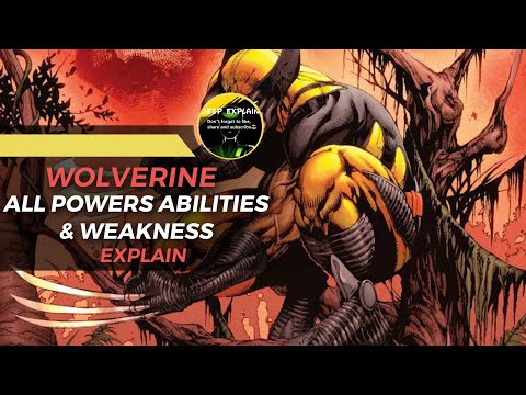 Wolverine All Powers - Abilities & Weakness Explain In Hindi / Urdu