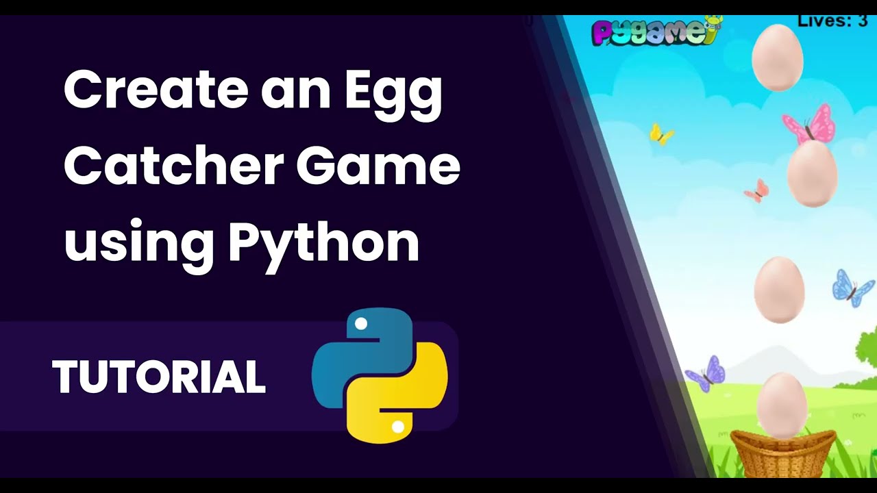 Create an Egg Catcher Game in Python with Tkinter and Pygame