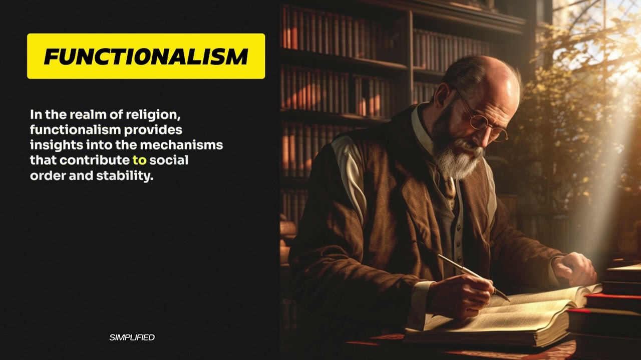 Social Order and Stability: The Functional Perspective