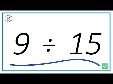 9 Divided by 15 (9 ÷ 15) Using Long Division – Step-by-Step Tutorial